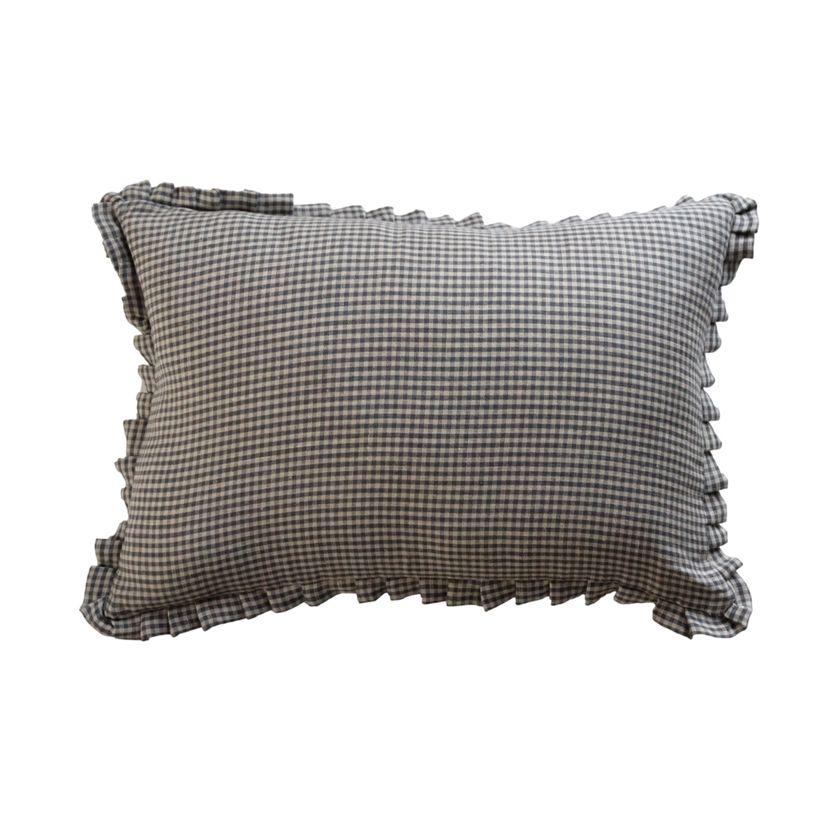 Finn Gingham Ruffle Pillow Cover – Danielle Oakey Shop